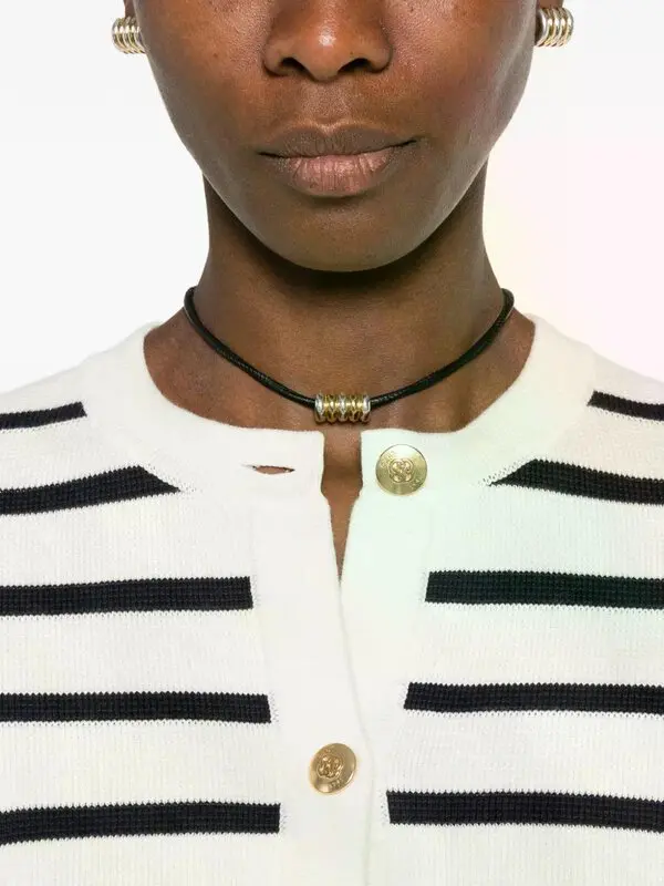 Gant Striped Button-up Cardigan