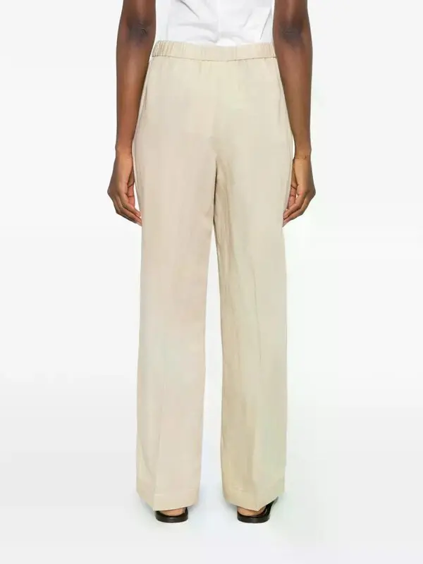 Gant Elasticated-waistband Straight-leg Trousers