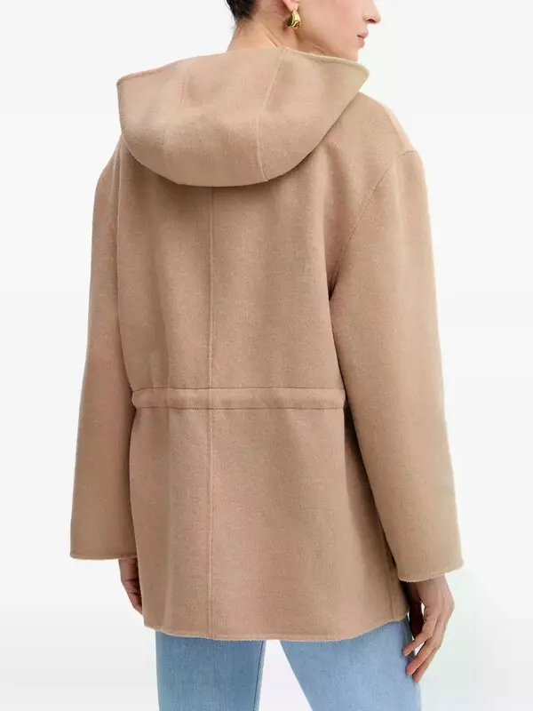 Luisa Spagnoli Vicinato Hooded Drawstring Coat