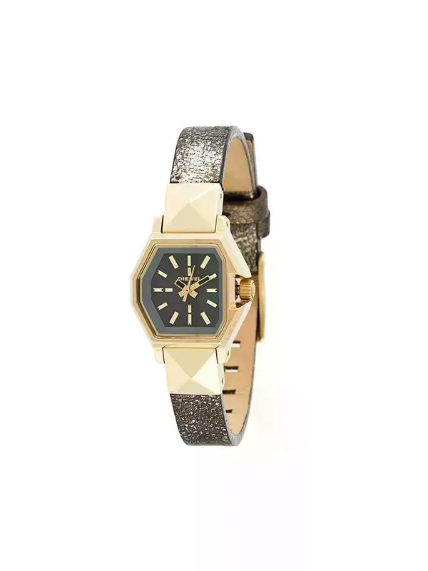 DIESEL® Tonneau Analog Watch - Metallic