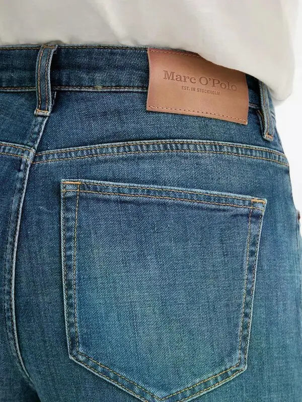 Marc O'polo Faded Wide-leg Jeans