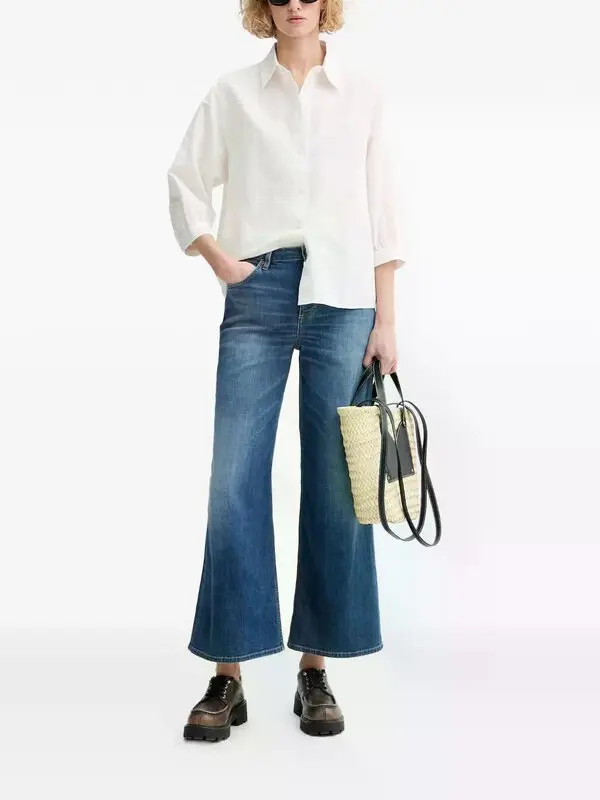 Marc O'polo Faded Wide-leg Jeans