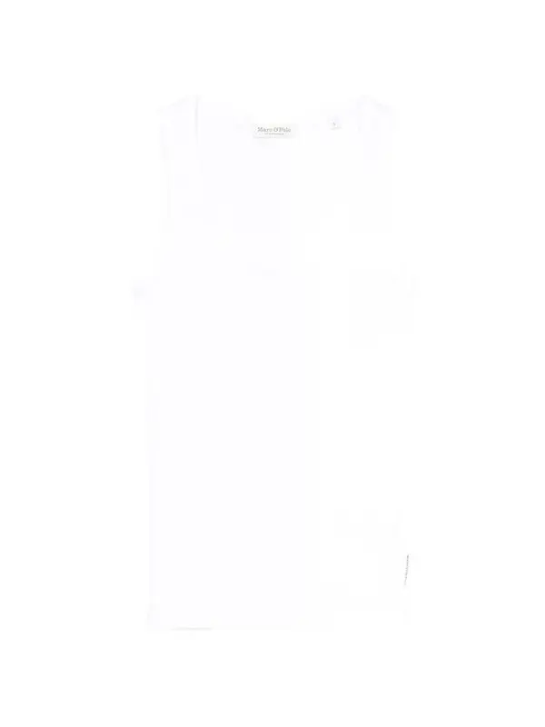 Marc O'polo Ribbed Knit Tank Top - White