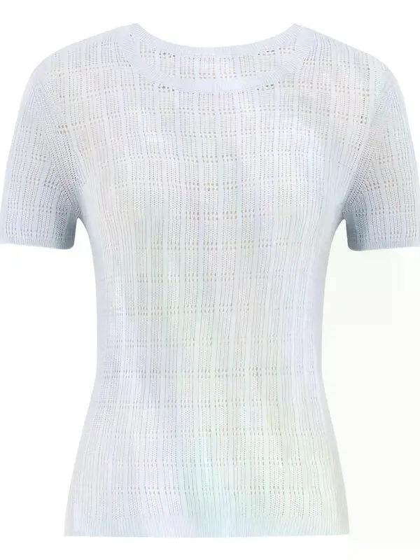 Sablyn Isolde C Pointelle Knit T-shirt