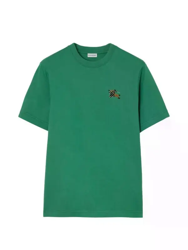 Burberry Knight Cotton T-shirt - Green