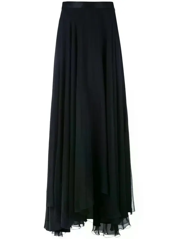 LANVIN Pleated Draped Skirt