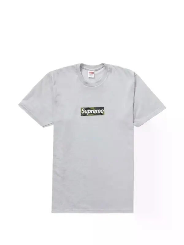Supreme Logo-print T-shirt - Grey