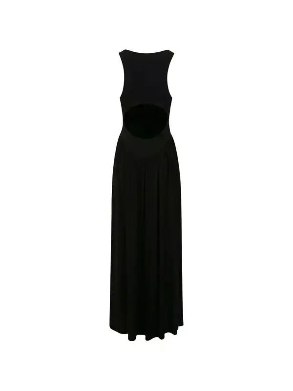 Sportmax Maxi Cut-out Jersey Dress