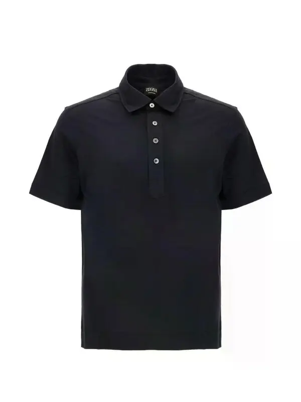 Zegna Button-fastening Polo Shirt