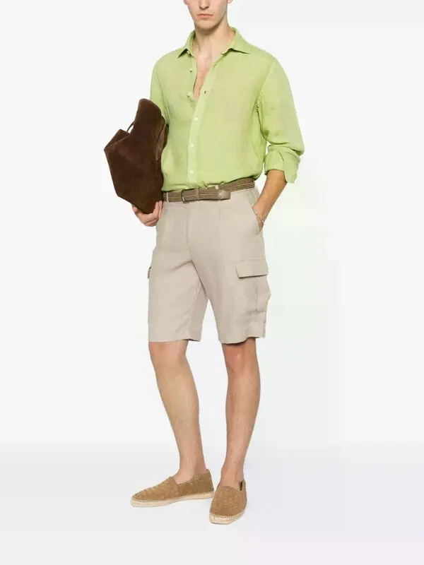 ALLEY DOCKS 963 Pleated Cargo Shorts
