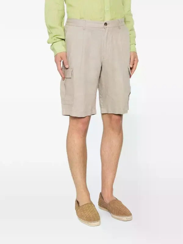 ALLEY DOCKS 963 Pleated Cargo Shorts