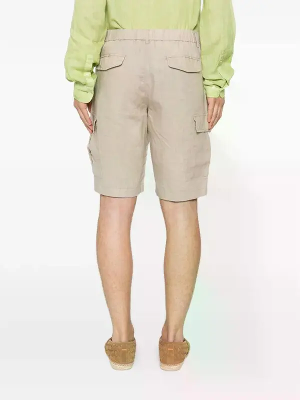 ALLEY DOCKS 963 Pleated Cargo Shorts
