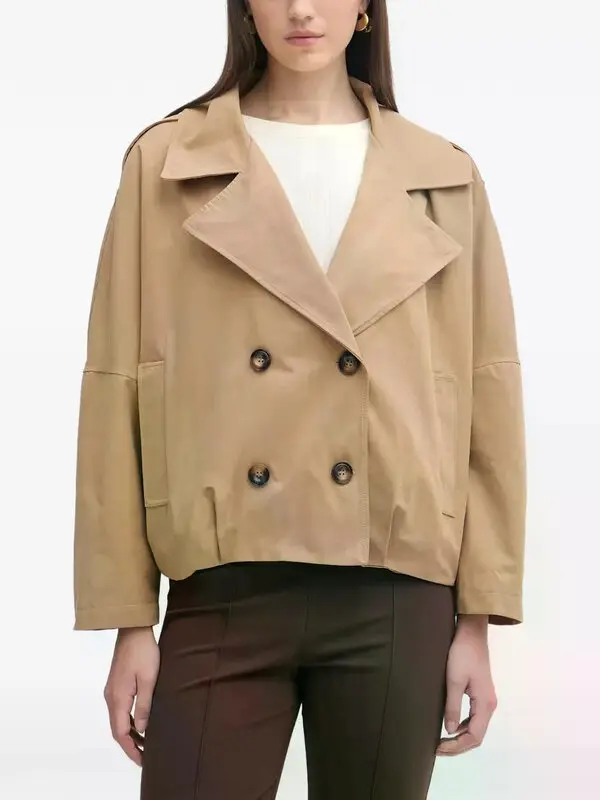 HAVEONE Double-breasted Epaulette Jacket
