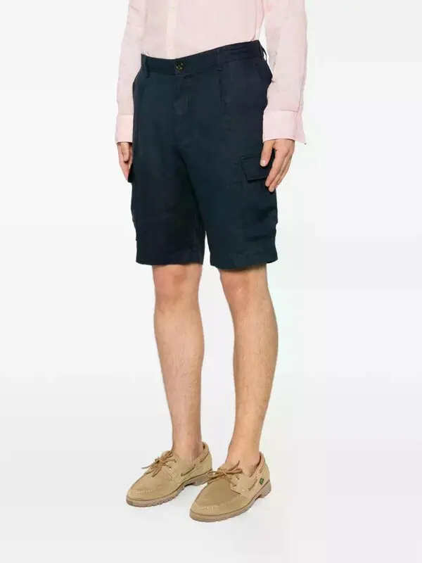 ALLEY DOCKS 963 Pleated Cargo Shorts