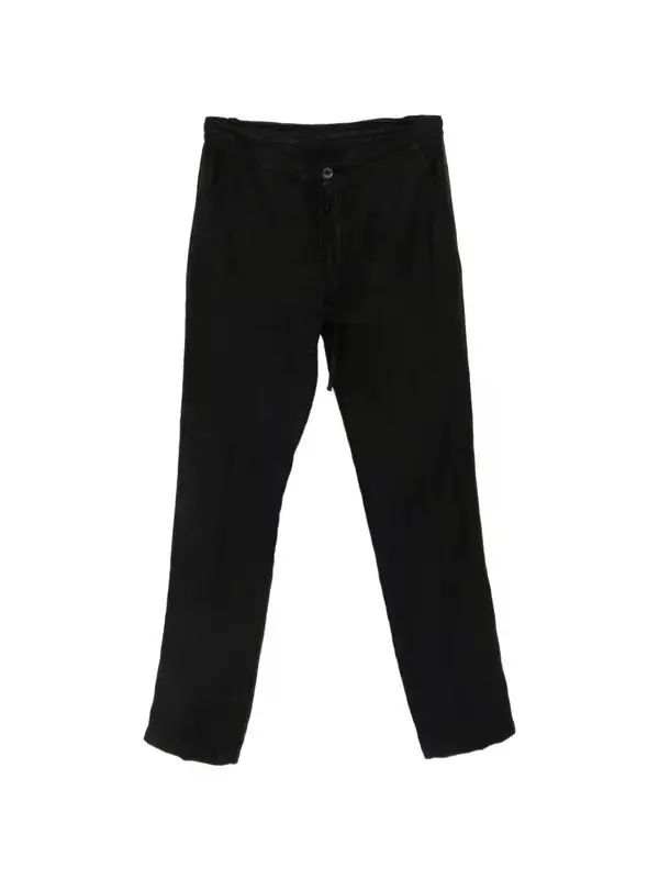 120% Lino Linen Drawstring Trousers