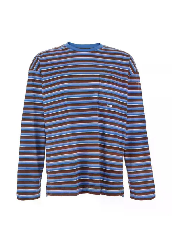 SUNFLOWER Striped Pocket T-shirt
