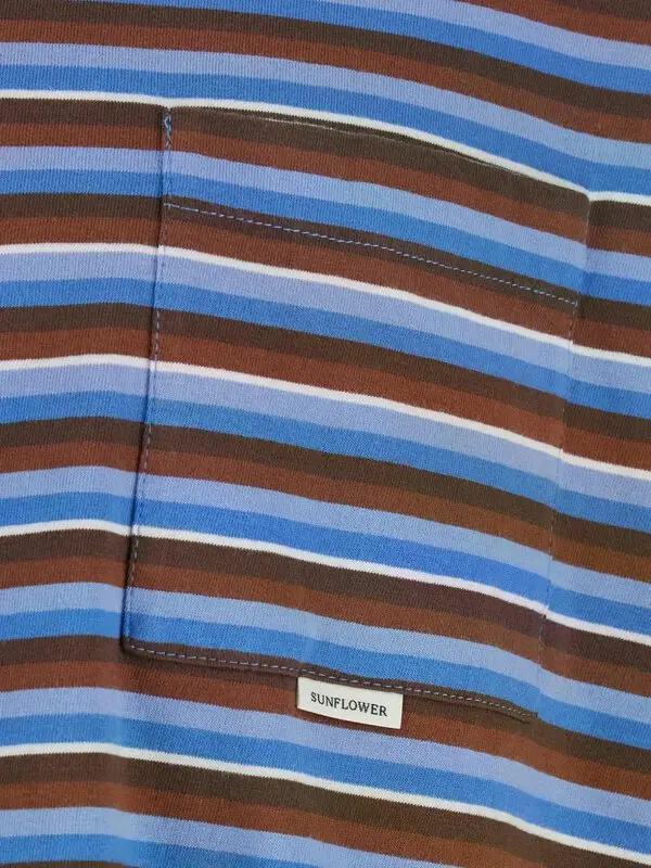 SUNFLOWER Striped Pocket T-shirt