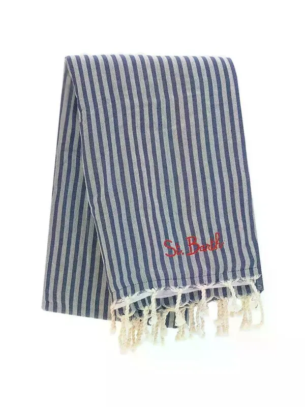 MC2 SAINT BARTH Fouta Striped Beach-towel