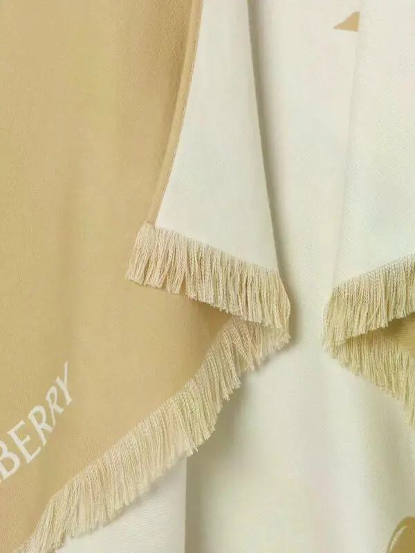 Burberry Knight Wool-silk-cashmere Cape