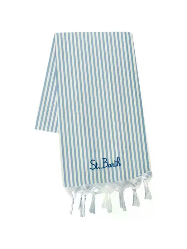 MC2 SAINT BARTH Fouta Striped-pattern Beach Towel