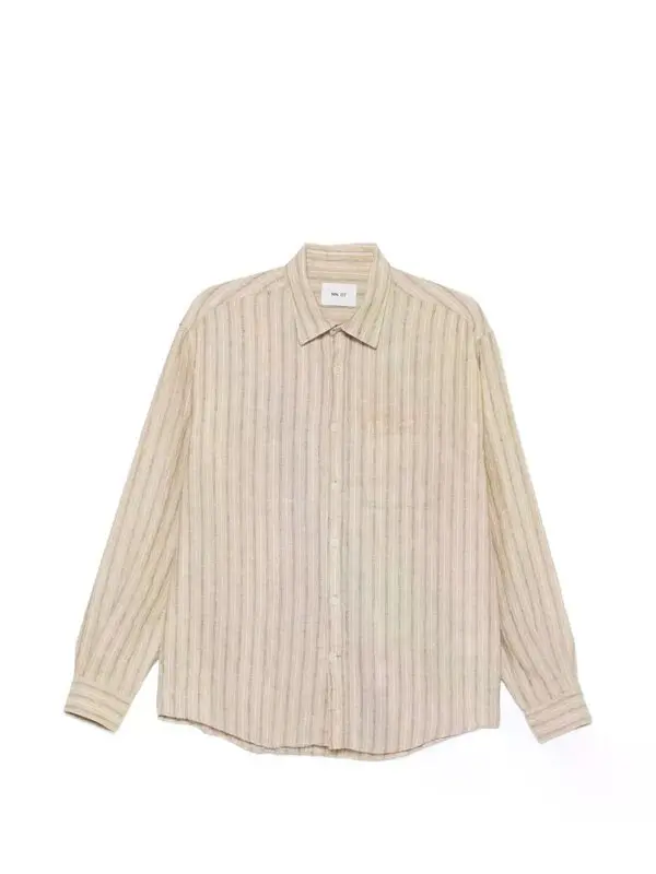 Nn07 Deon 5728 Striped Shirt