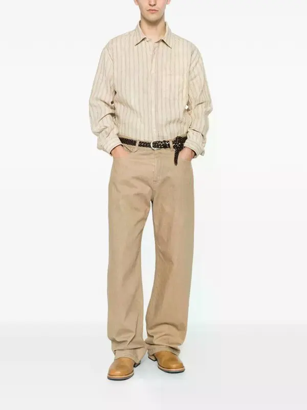 Nn07 Deon 5728 Striped Shirt