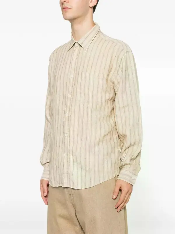 Nn07 Deon 5728 Striped Shirt