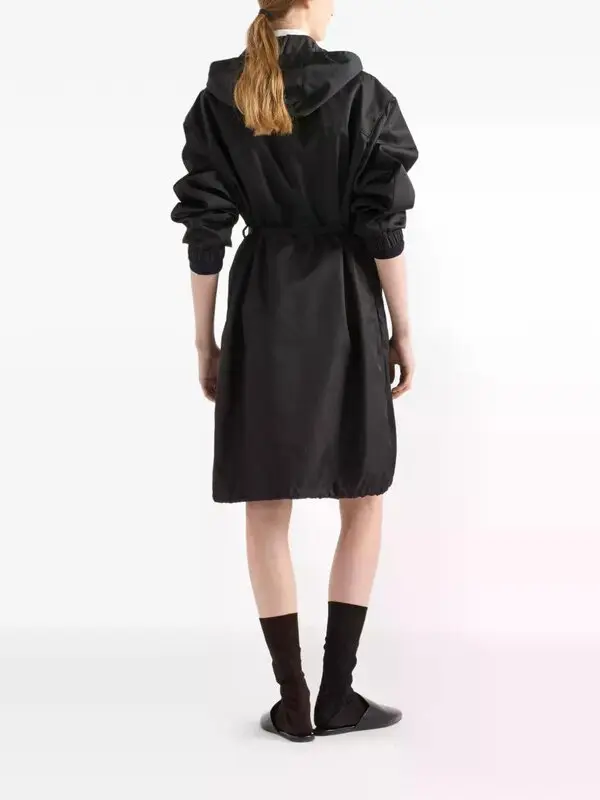 Prada Re-nylon Hooded Coat