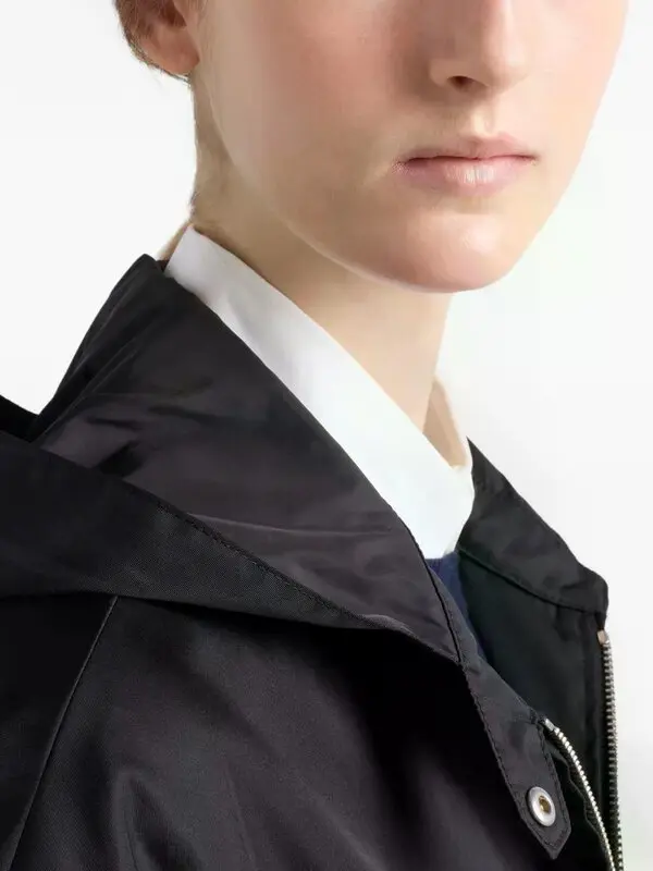 Prada Re-nylon Hooded Coat