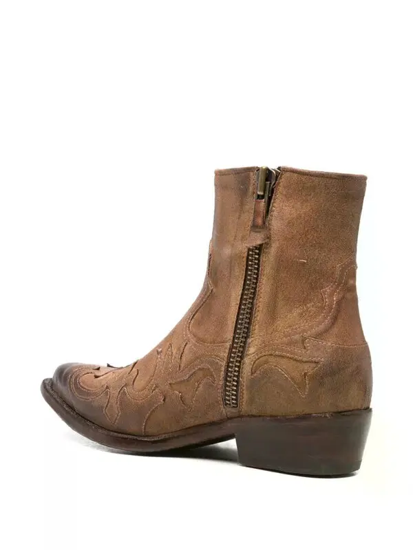 ERALDO Embroidered Western-style Boots