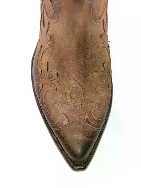 ERALDO Embroidered Western-style Boots