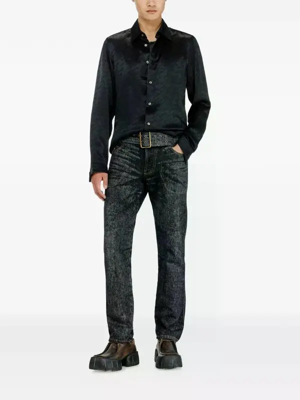 DIESEL® Jacquard-logo Shirt