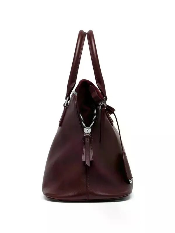 MAISON MARGIELA 5ac Soft Medium Leather Tote Bag