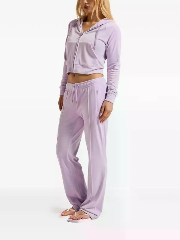 Juicy Couture Diamanté Velour Track Pants