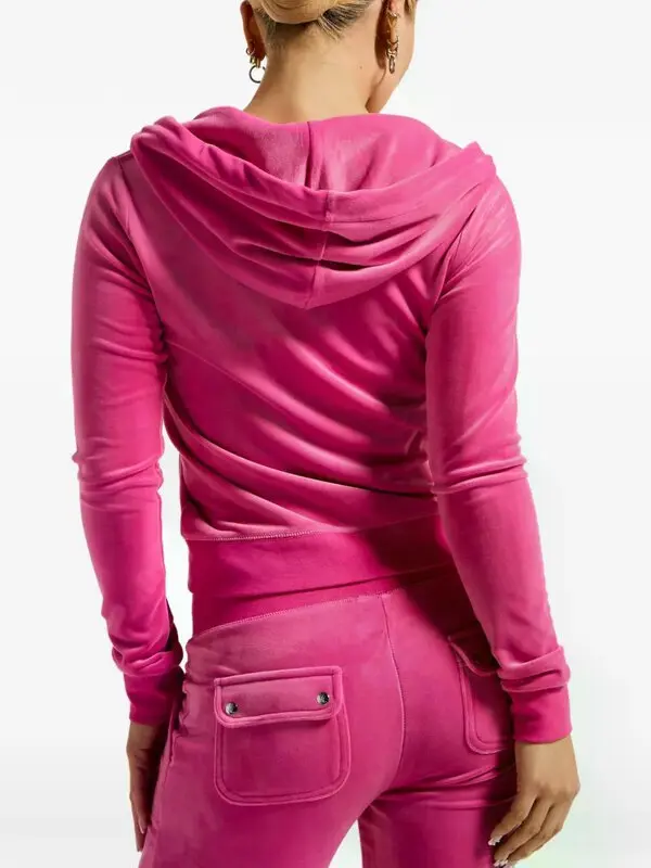 Juicy Couture Low-rise Velour Track Pants