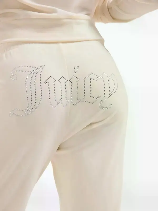 Juicy Couture Diamanté Velour Track Pants