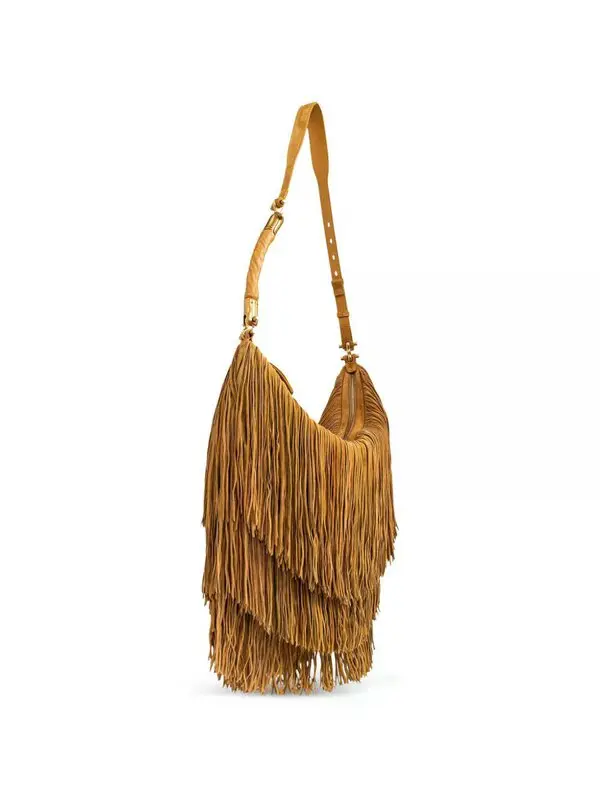 Balmain Bène Hobo Leather Tote Bag