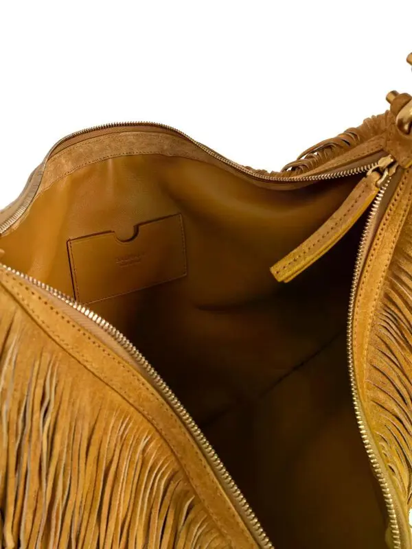 Balmain Bène Hobo Leather Tote Bag