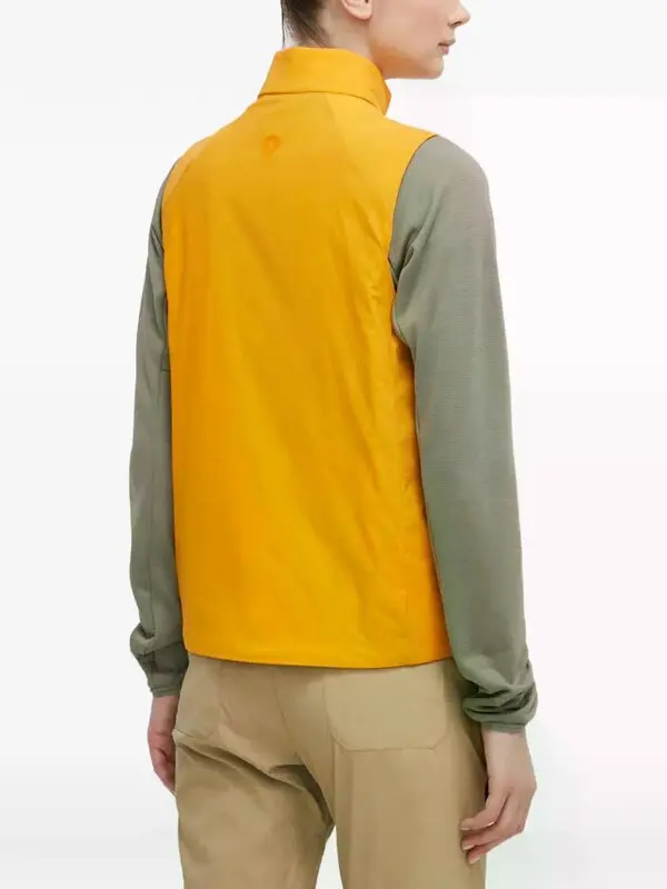 MARMOT Logo Print Zip-up Gilet