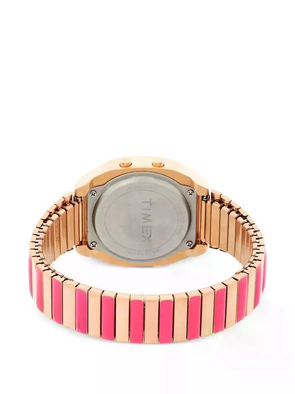 TIMEX T80 34mm Digital Watch - Pink