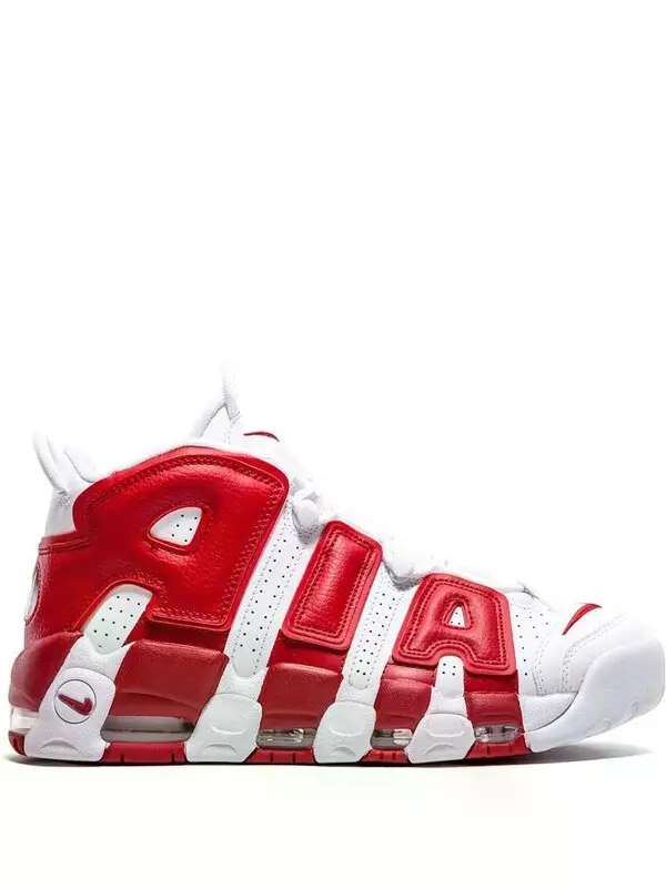 Nike More Uptempo " Gym Red - White