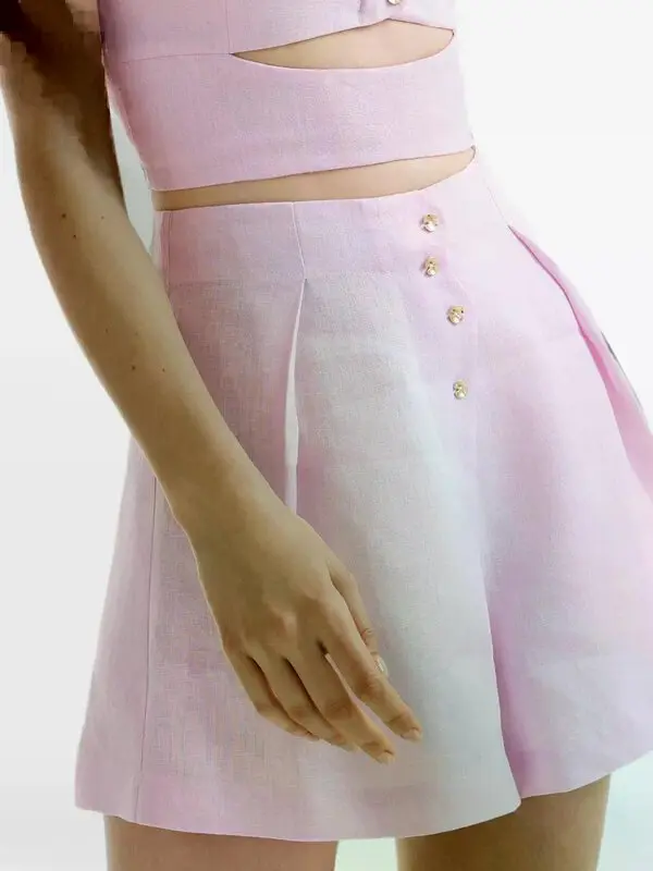 MIA PECULIAR Button-fastening Tailored Shorts