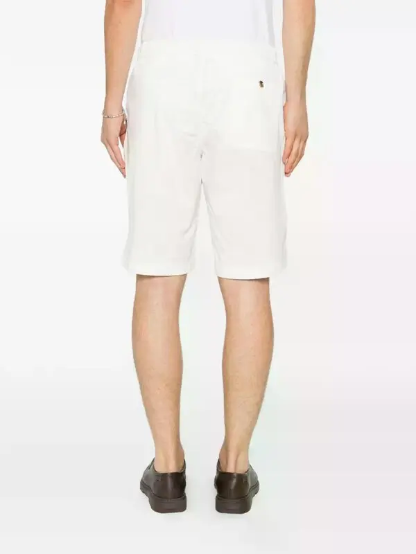 ALLEY DOCKS 963 Drawstring Waist Twill Shorts
