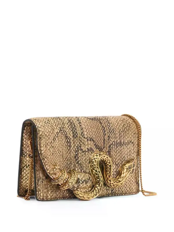 Roberto Cavalli Snake-motif Mini Bag