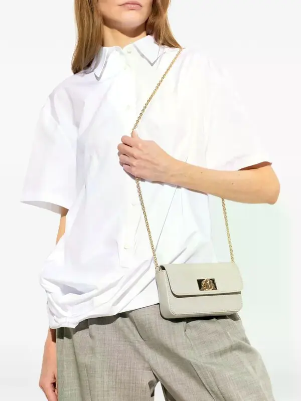 Furla 1927 Mini Leather Shoulder Bag