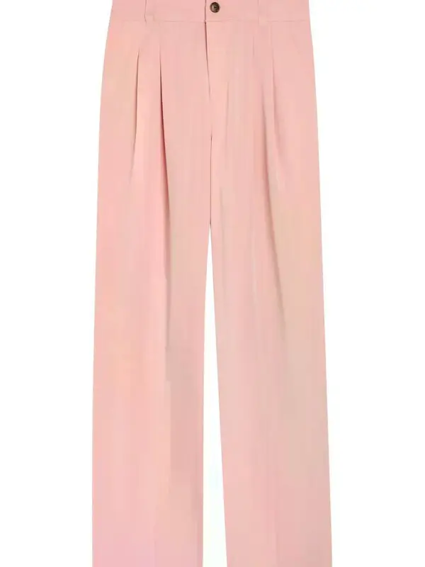 Varley Jayla Pleated Wide-leg Trousers