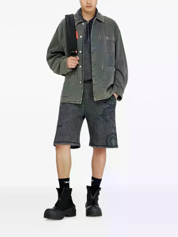 DIESEL® Graphic Print Shorts