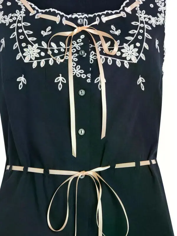 Rixo Cassandra Embroidered Blouse