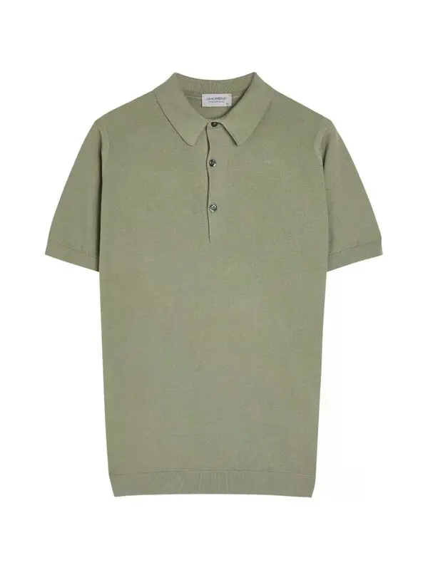 John Smedley Roth Short-sleeve Sweater - Green