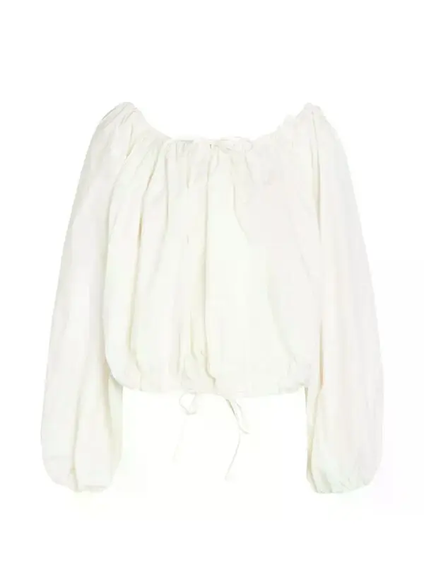 Bernadette Ally Drawstring-hem Blouse